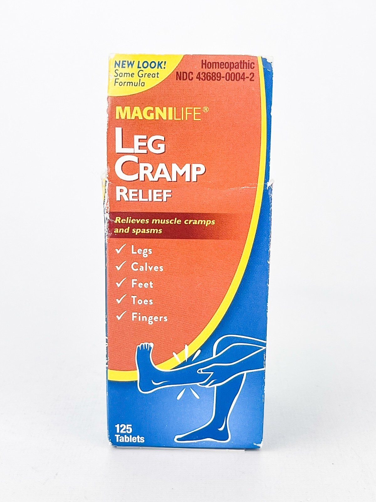 Magnilife Leg Cramp Relief 125 Tablets Homeopathic For Cramps Spasms | eBay