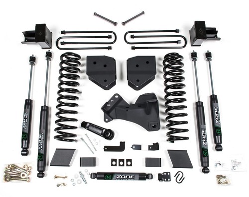ZONE 6" BLOCK LIFT KIT,NITRO,2017-2019 F250,F350 SUPER DUTY 4WD,DIESEL ...
