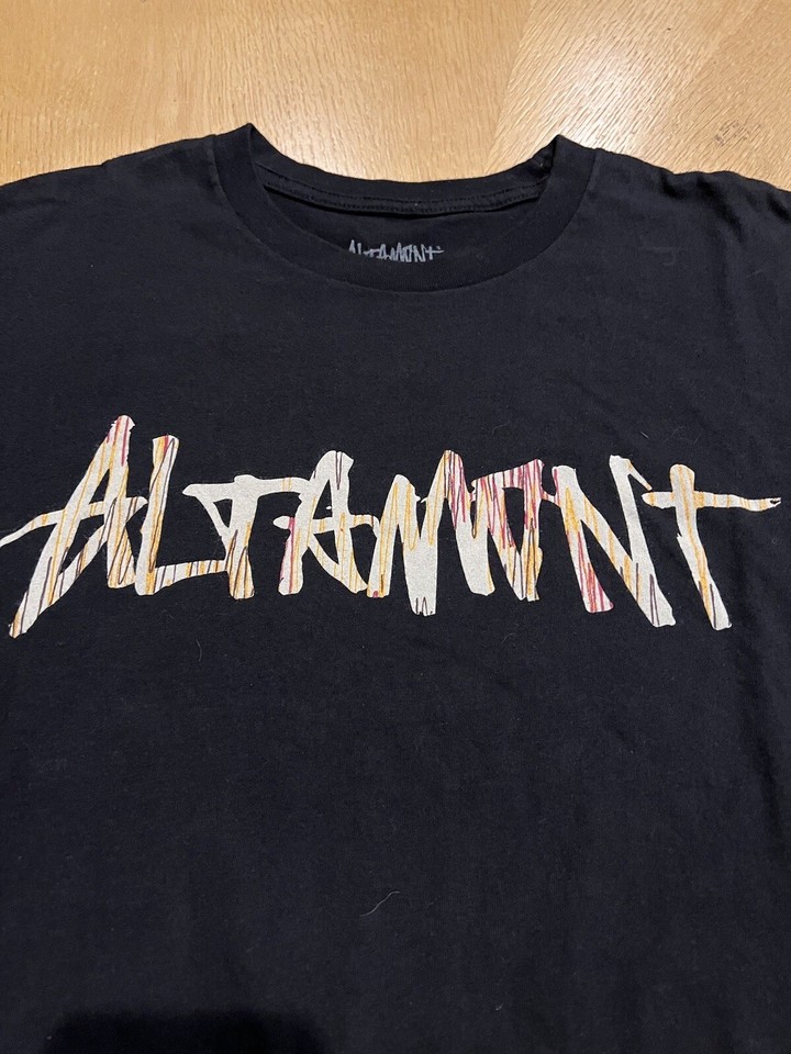 Altamont Brand Black T-Shirt Men's Size M Short Sleeves 100% Cotton ...