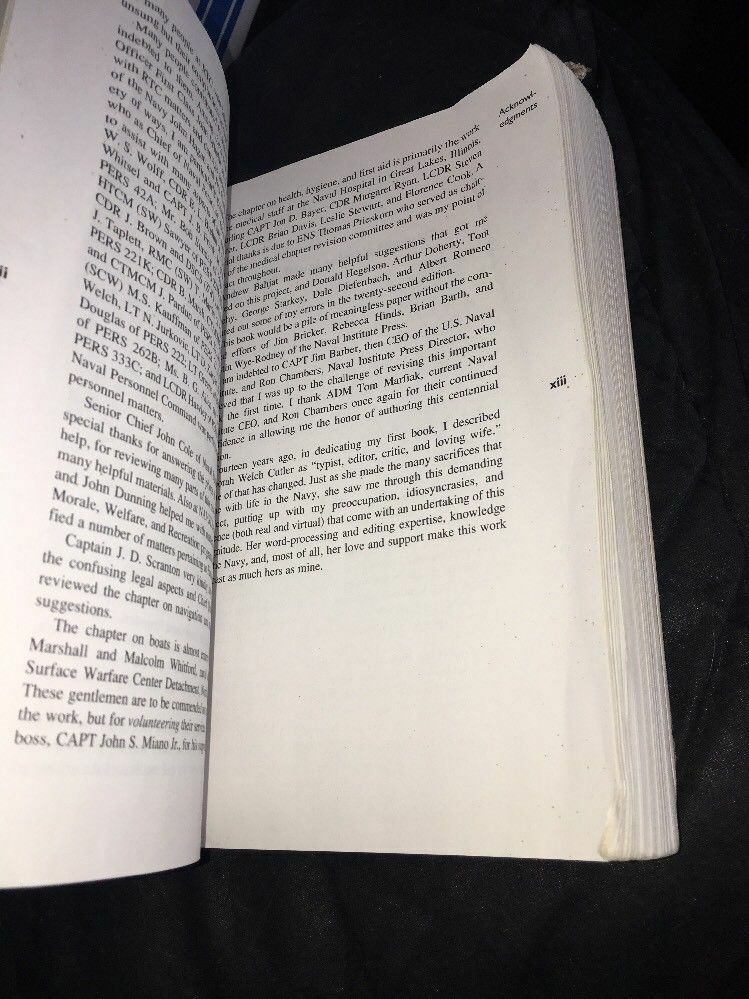 THE BLUEJACKET'S MANUAL United States Navy USN Centennial Edition Naval ...