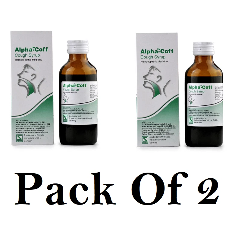 Schwabe Alpha Coff Syrup For Bronchitis, Dry Spasmodic –, 42% OFF