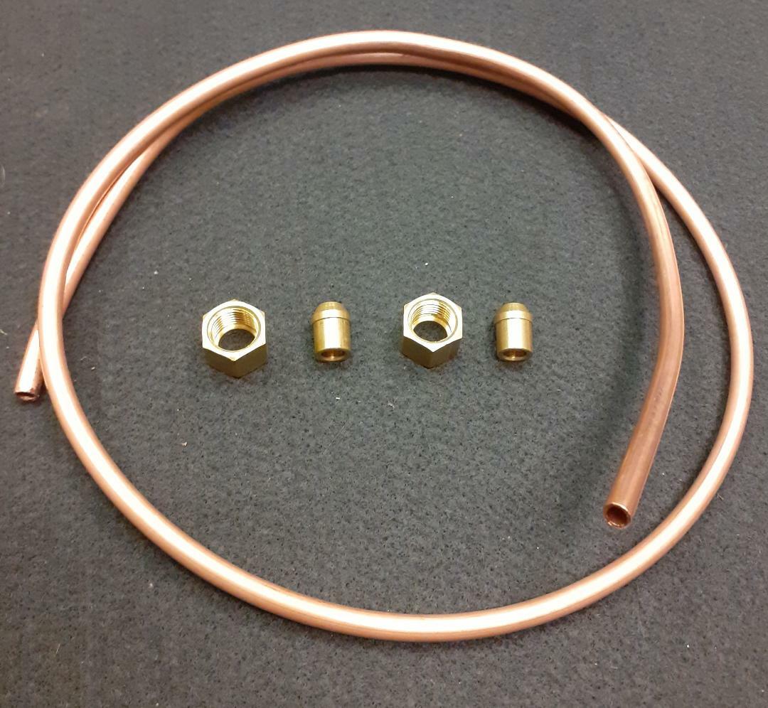 Numbered Old Copper Pipes