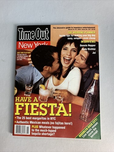 Time Out Magazine New York March 2002 Dennis Hopper | eBay