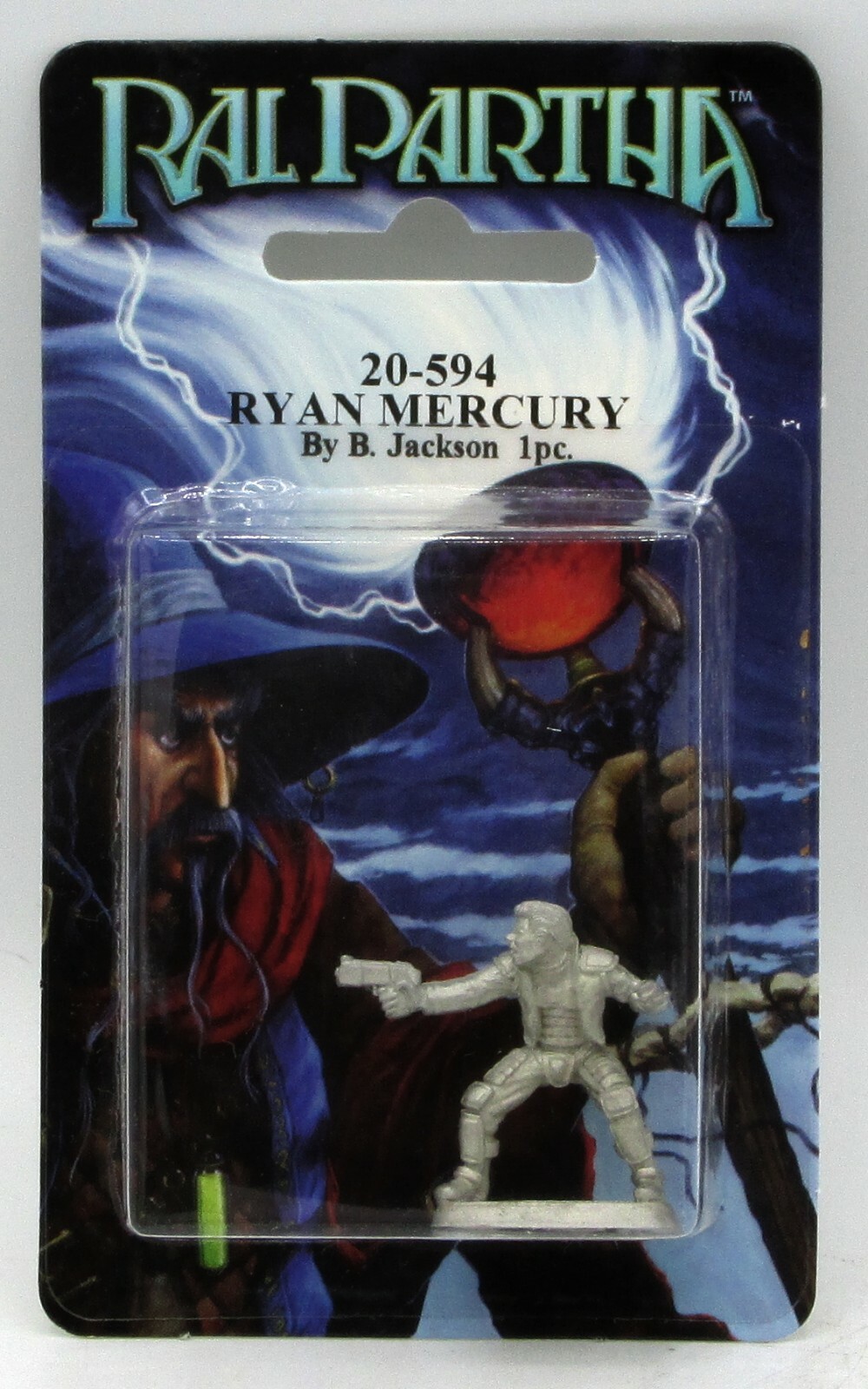 Ral Partha 20-594 Ryan Mercury (Shadowrun) Physical Adept Spy Assassin ...