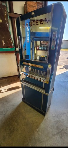 Vintage Coin Operated Cigarette Machine | eBay