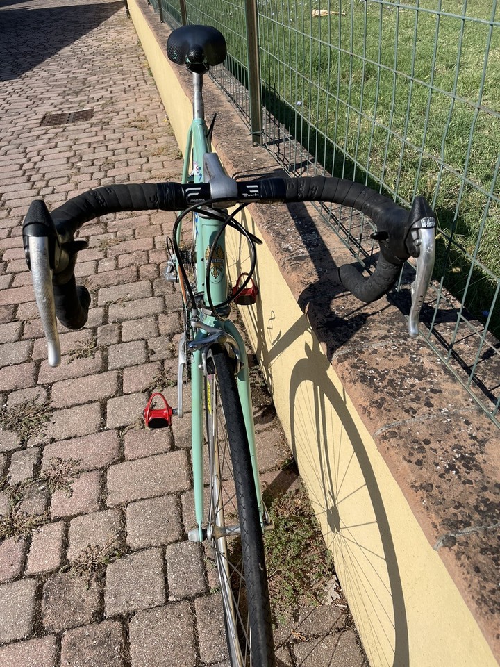 Racing Bicycle Bianchi Parka 606 Steel campagnolo 8 S 56 Steel Road ...