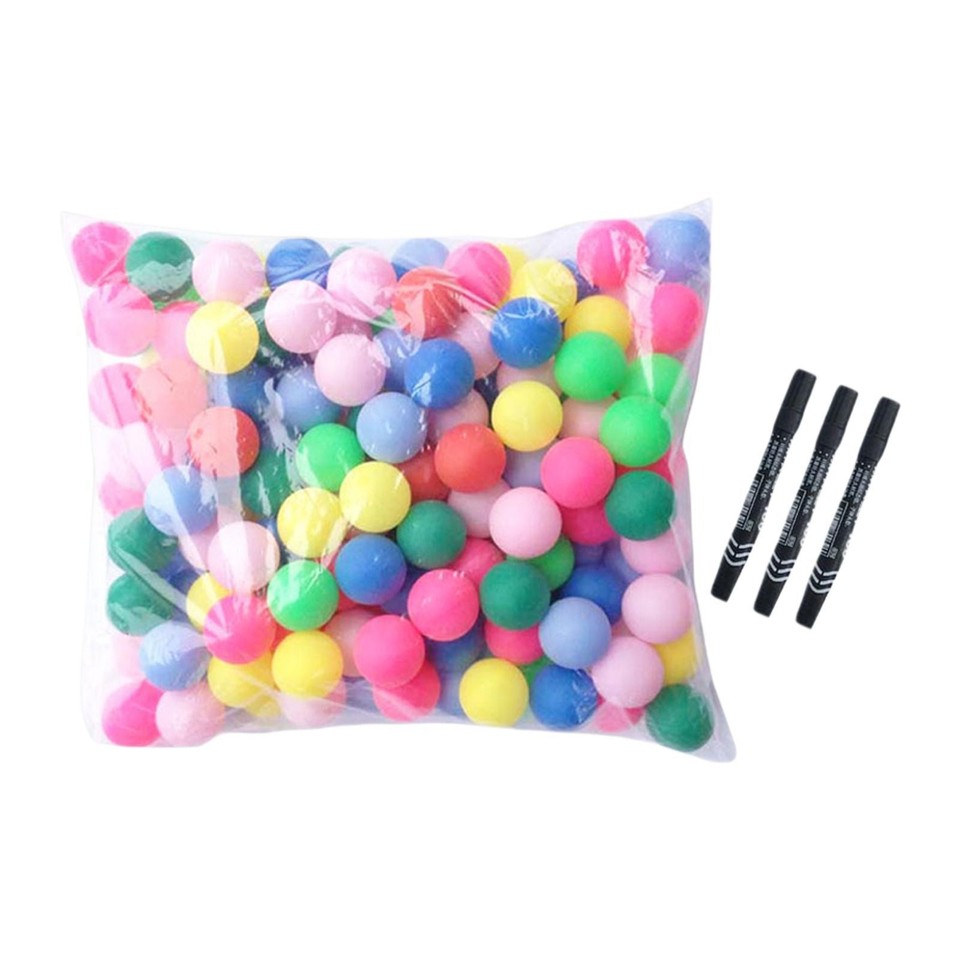 50x Raffle Balls Lottery Balls Table Tennis Balls Bingo Game Balls for ...