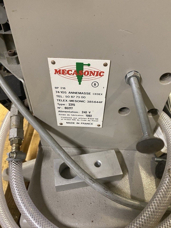 Mecasonic Ultrasonic Welding Machine | eBay UK