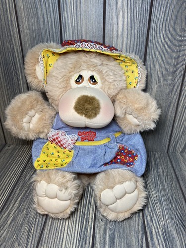 Vintage 1985 Cuddlin' Country Bears "Dixie" Stuffed Animal Teddy Bear ...