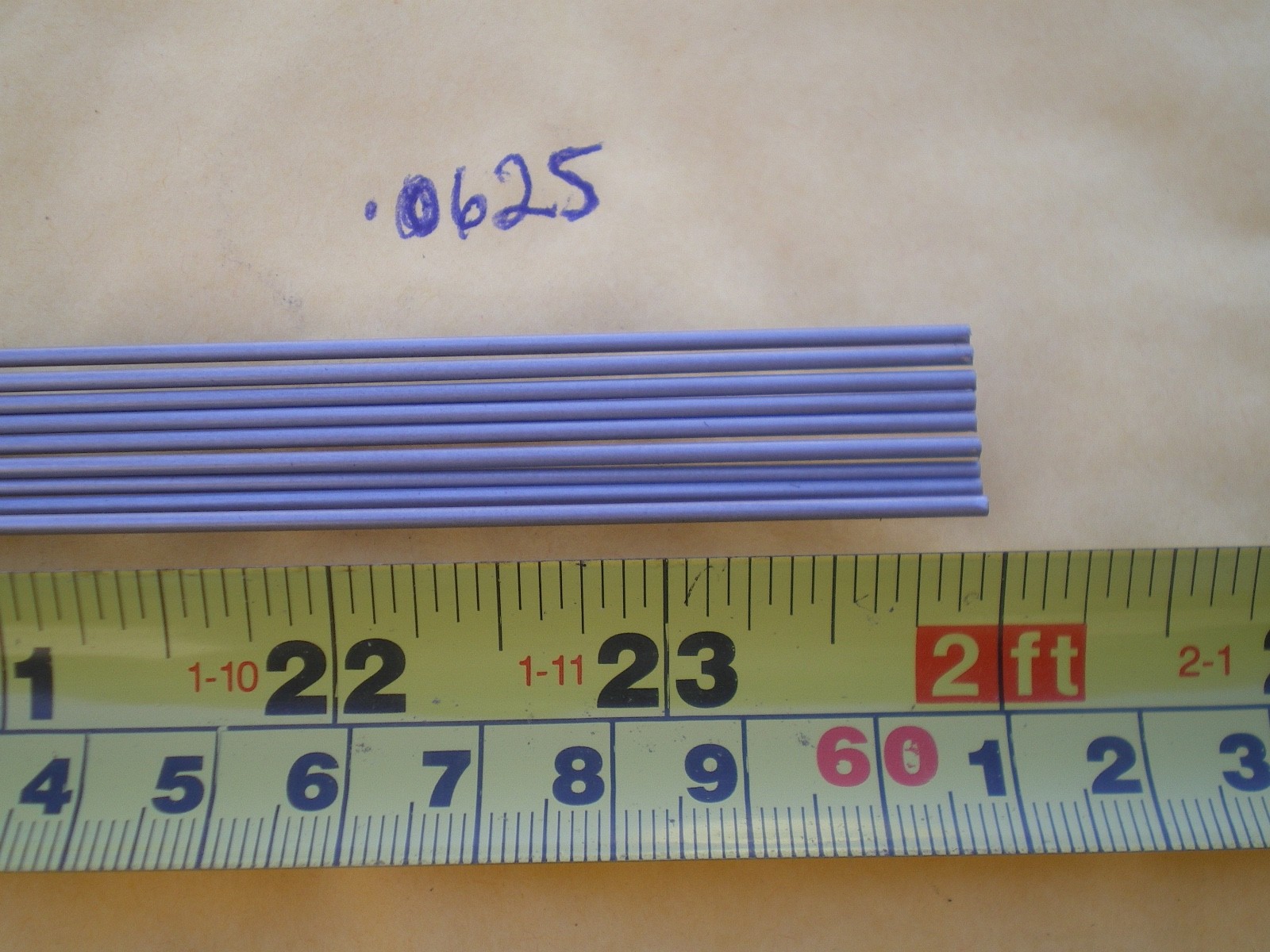 15 PCS. STAINLESS STEEL STRAIGHT LURE SHAFT WIRE FORM .0625 (1/16") X ...