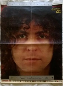 MARC BOLAN - T.REX Bravo Magazine Calendar Poster SEPTEMBER 1972 | eBay