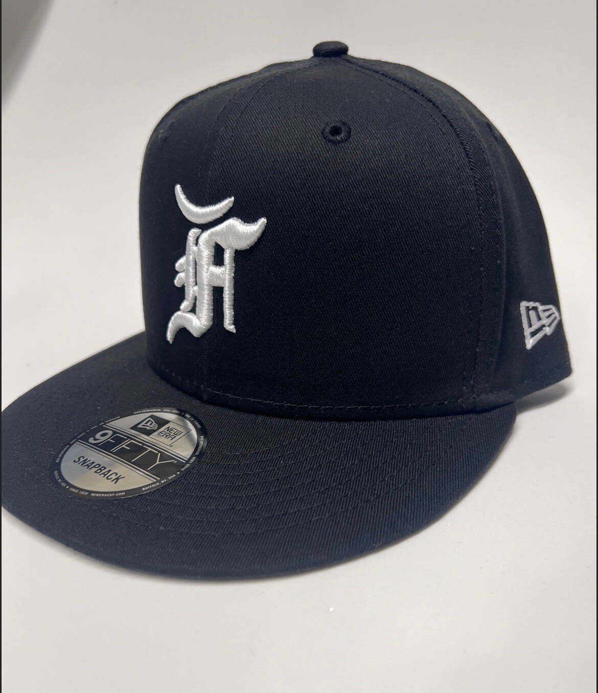 Fear Of God Black New Era Snapback 9Fifty (White Thread) | eBay