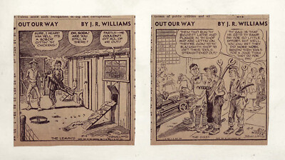 Out Our Way by J.R. Williams - 21 funny daily comic panels from October ...