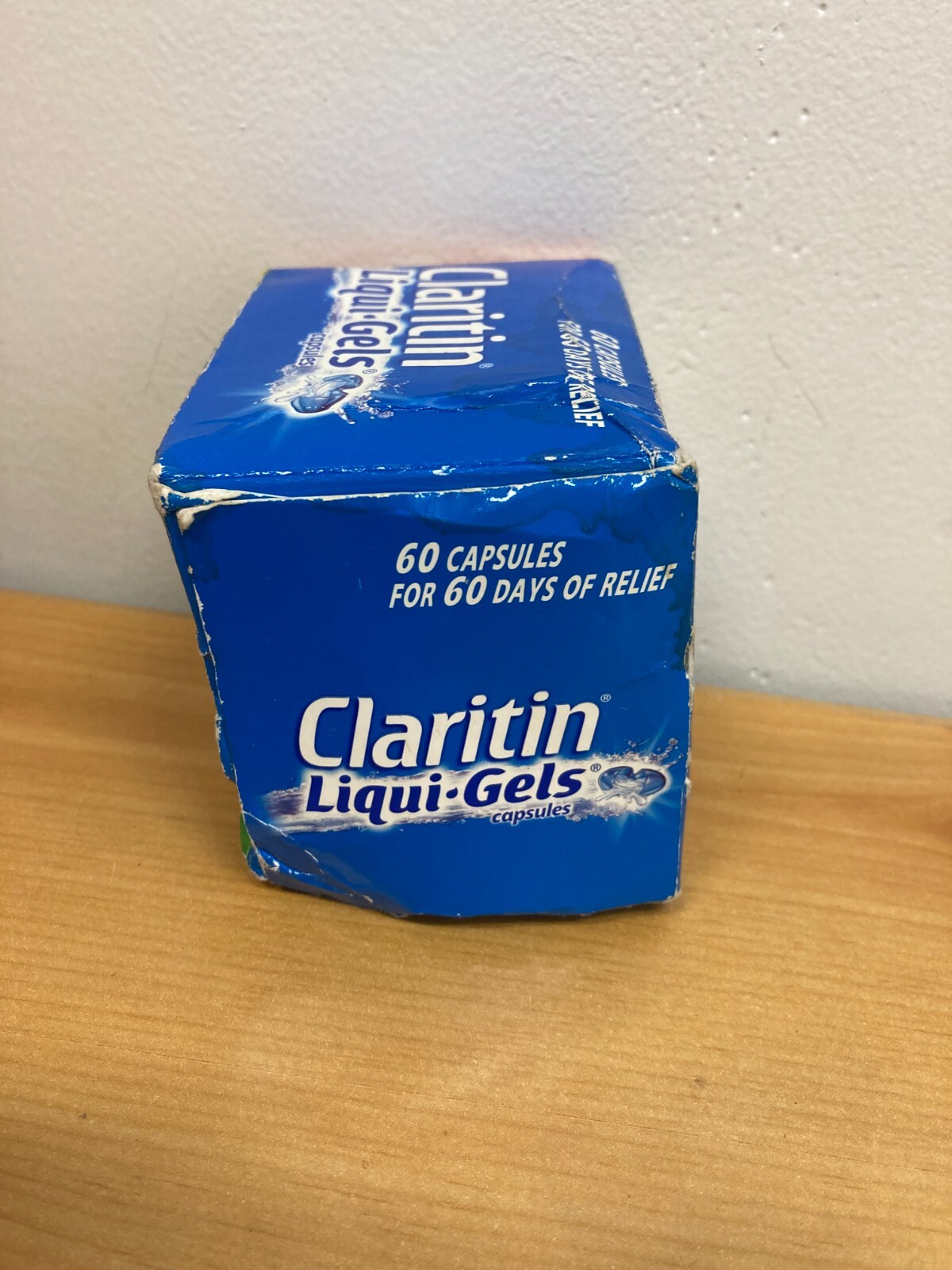 Claritin Liqui-Gels Non-Drowsy Allergy Relief Capsules - 60 Count for ...