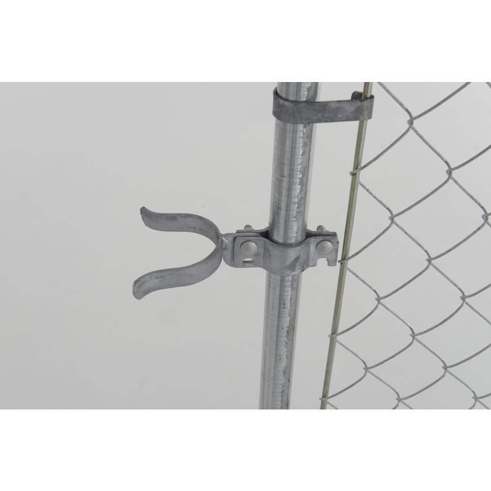 Fit-Right Chain Link Fence Gate Kit 6'H x 6'W Frame Adjustable ...