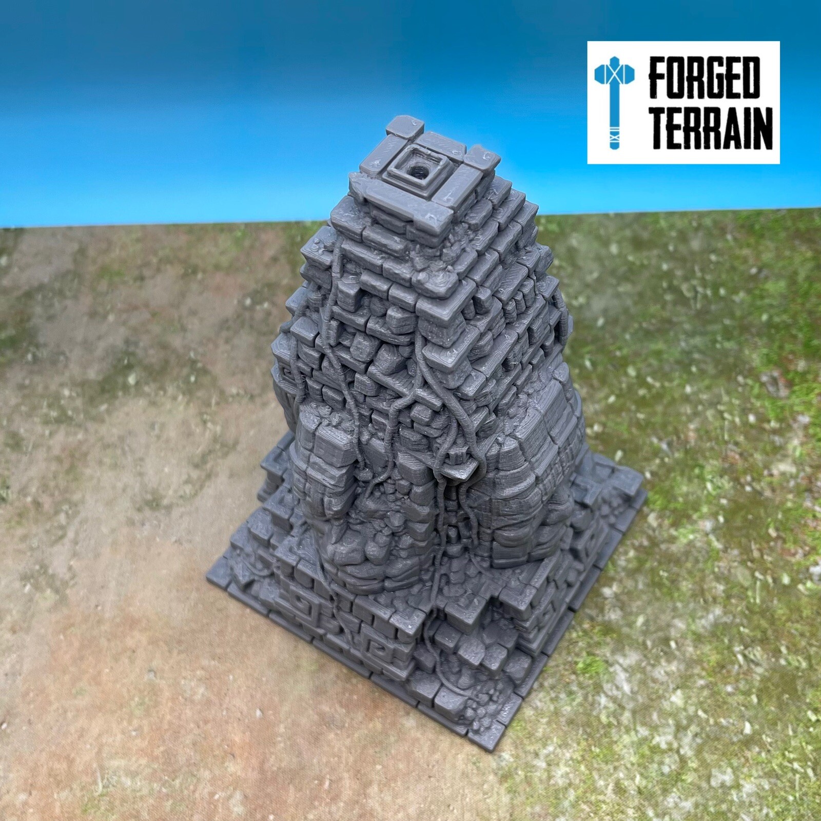 Aztec Monument Statue B: Terrain, Fantasy, DnD, AoS, Frostgrave. | eBay