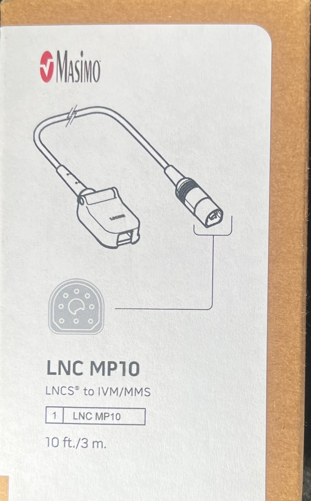 Masimo 2281 LNC MP10 PHILIPS SPo2 Extension Cable NEW IN BOX | eBay