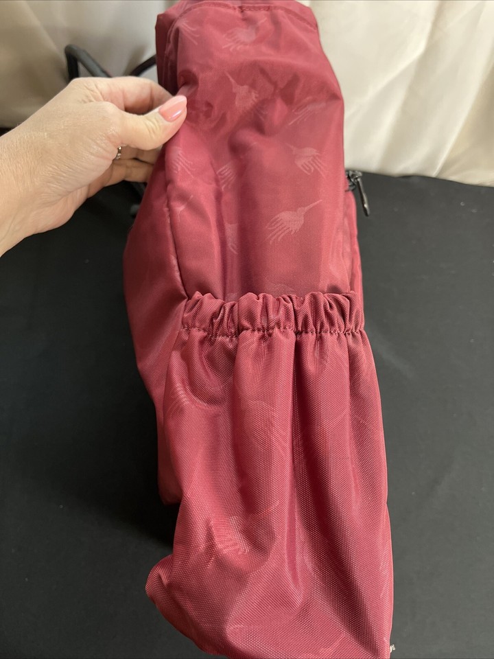 Kiva Designs Two Handle Travel Bag Burgundy | eBay