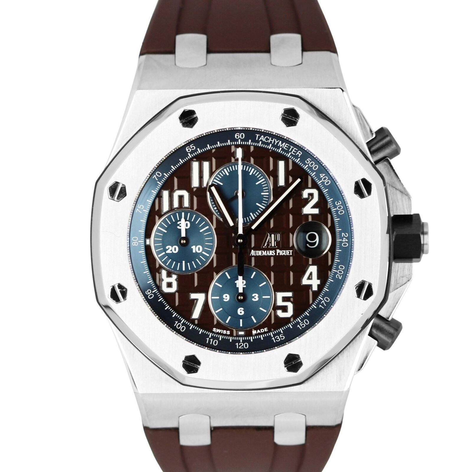 Audemars Piguet Royal Oak Offshore Brown Men's Watch - 26470ST.OO ...
