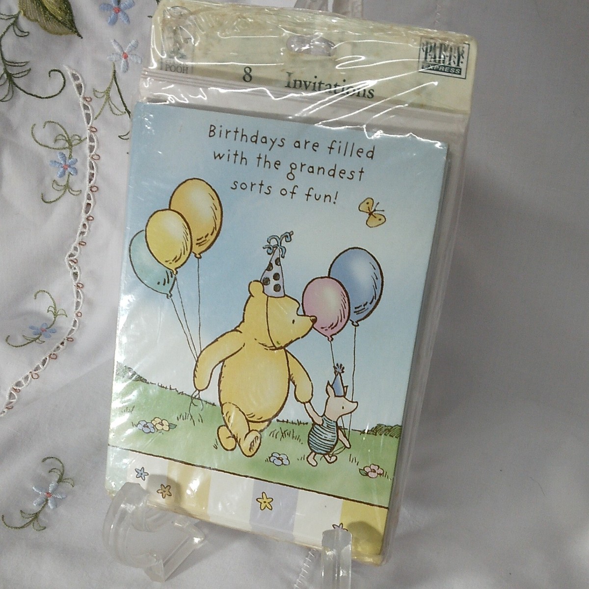 Classic Winnie The Pooh Birthday Cards Disney Winnie The Pooh Cards