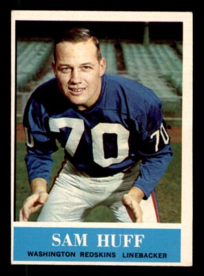 1964 Philadelphia Football #185 Sam Huff GD *e2 | eBay