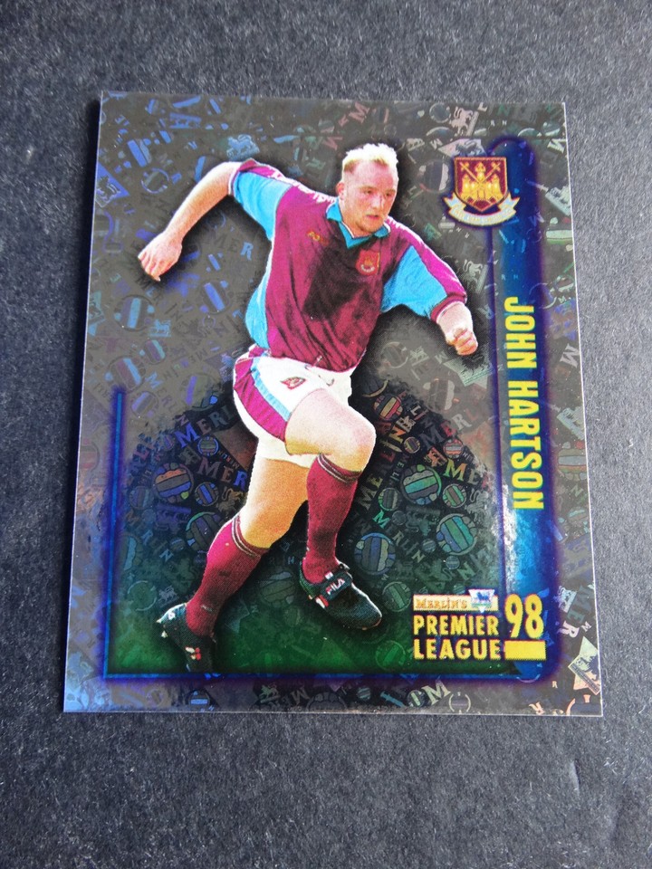 1998 Merlin Premier League Soccer Sticker Cards Complete Your Set U ...