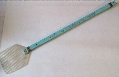Vintage Fly Swatter Reachal Swat It Wood Extension Handle to 37” Shaw ...