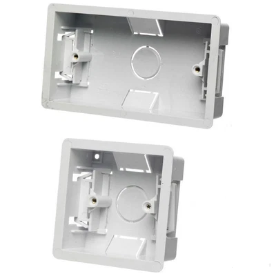 Dry Lining Back Box Flush Wall 1 or 2 Gang | Grelly UK