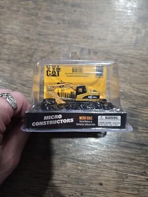 Caterpillar CAT Hydraulic Excavator Micro Constructor Scale Diecast ...