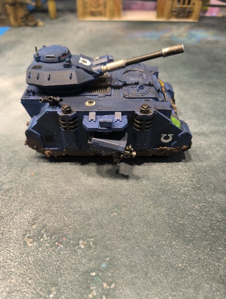 Warhammer 40k Ultramarines Painted Predator Destructor | eBay