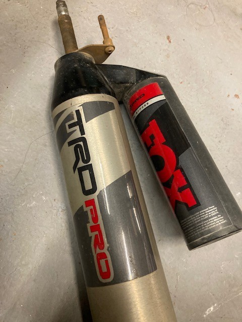 GENUINE 2021-2024 OEM TOYOTA 4RUNNER TRD PRO FOX LEFT REAR SHOCK PTR61 ...