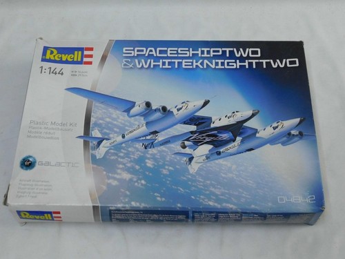 1/144 Revell Virgin Galactic SpaceShip Two & White Knight Two Plastic ...