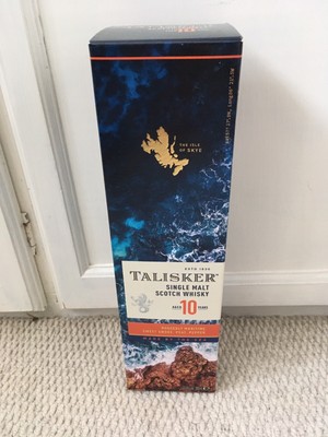 Empty Talisker Single Malt Card Box 10 Year Gift | eBay