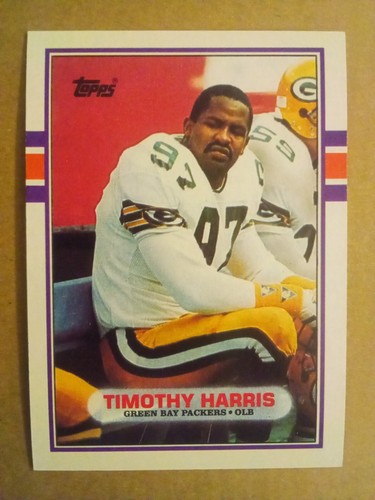 Timothy Harris 374 Topps 1989 NFL Football Card | eBay