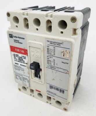 FDB3100L Cutler-Hammer 100 Amp Circuit Breaker *NEXT DAY OPTION* NEW | eBay