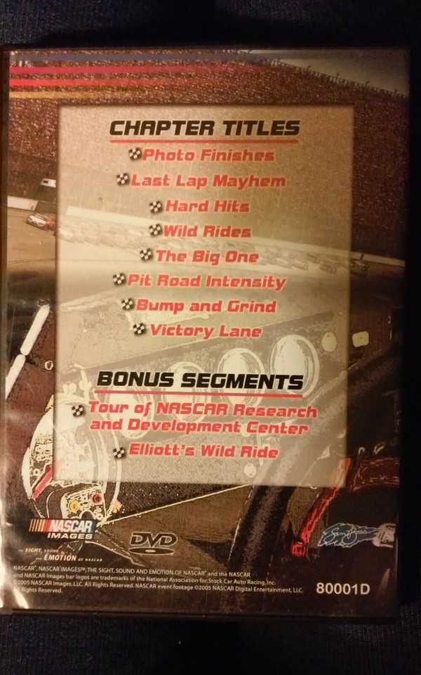 DVD NASCAR Thrills Ultimate Collection (2005) Chase Championship Racing ...