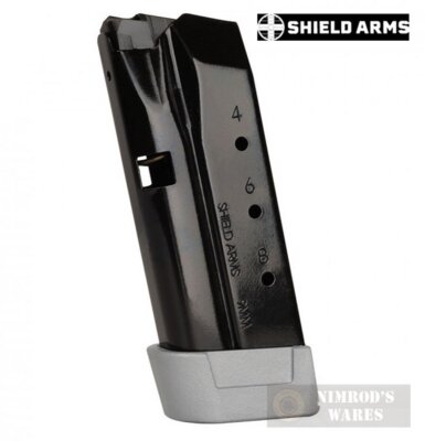 Shield Arms GLOCK 43 G43 9mm 9-Round MAGAZINE STEEL Z9 Z9PM9PCGBP FAST ...