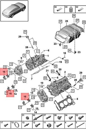 Genuine PORSCHE Macan Panamera Porsche 95B 971 97A 97B Guard Plate ...