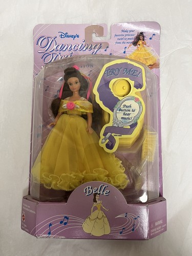 Vintage Disney Dancing Princess Belle Beauty Beast Mattel Doll NEW | eBay
