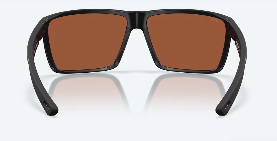 BRAND NEW Costa Del Mar RINCON II 2 Matte Black / Green Polarized Glass ...