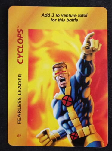 1995 Marvel Overpower Card Game Cyclops Fearless Leader (A) | eBay