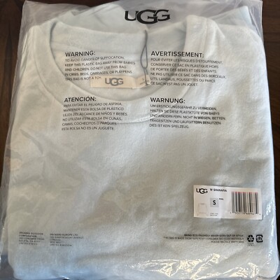 Ugg Shanara Stretch Velour Top size Small Pool Color | eBay
