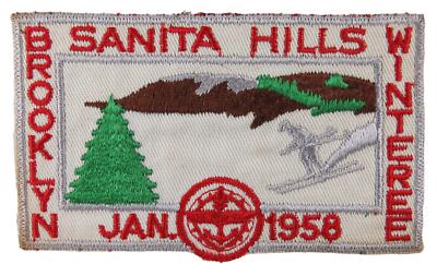 1958 Booklyn Sanita Hills Winteree Explorer CAW Cloth Back [QR-1984] | eBay