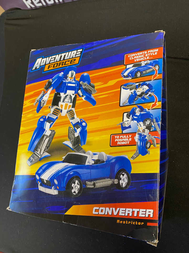 Adventure Force Converter Accelerator Car to Robot Transformer NEW | eBay
