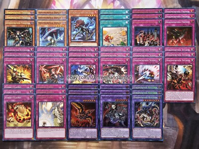 Yugioh Dinomorphia Deck 49 Card Rexterm Therizia Intact Budget ...