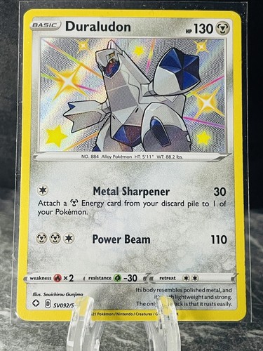Duraludon SV092/SV122 Holo Rare Pokemon TCG Shining Fates | eBay