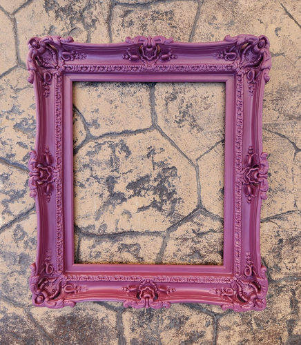 16x20 Dusty Pink Frame Ornate Picture Frame Baroque Fancy Frame ...