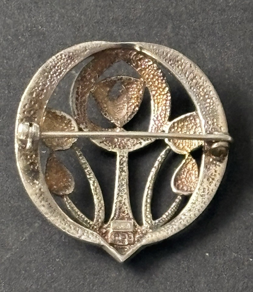 Vintage Kit Heath Scottish Arts & Crafts 925 Silver Pin Brooch Glasgow ...