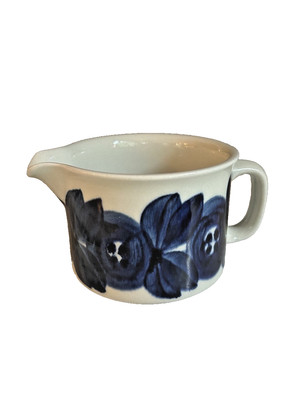 Arabia Anemone Blue Creamer (B) - MCM - Ulla Procopé - Finland | eBay