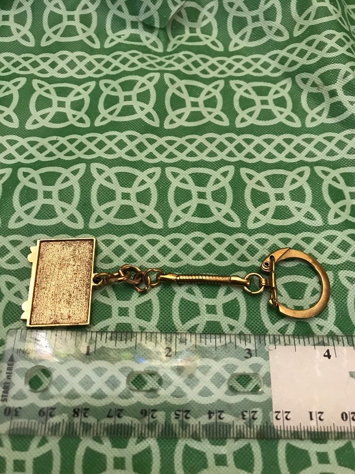 Vintage Bank Americard Gold Tone Banking Keychain FREE SHIPPING | eBay